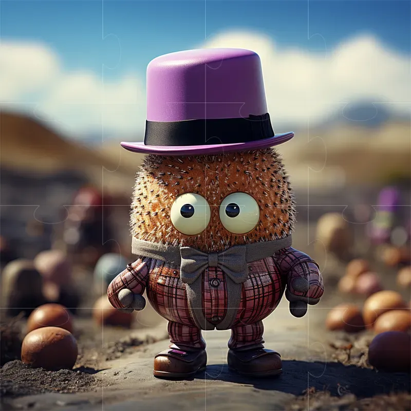 Surrealism Fruit Based Characters Midjourney Prompt | PromptBase