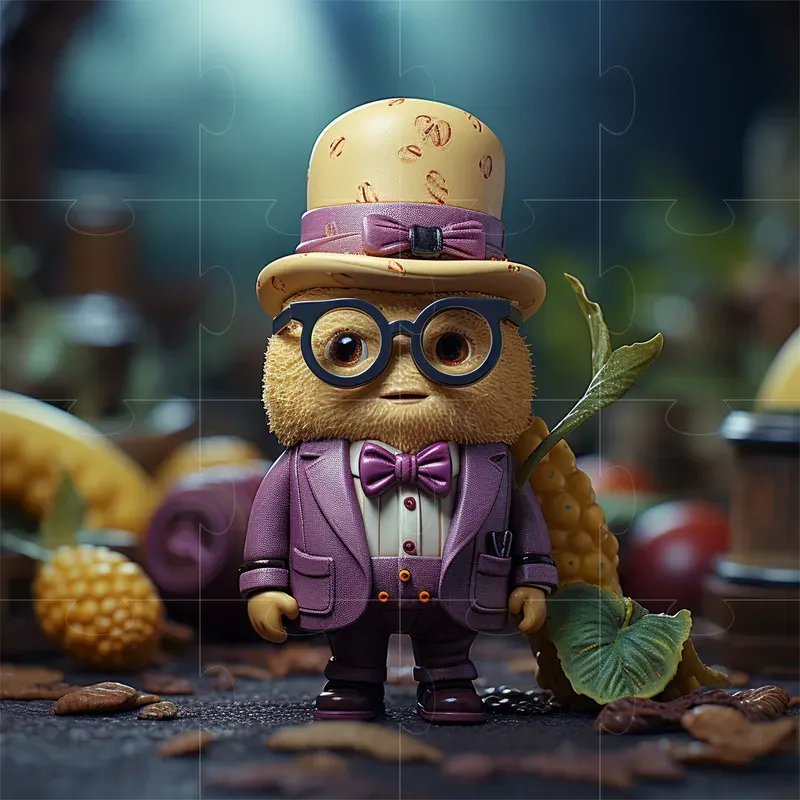 Surrealism Fruit Based Characters Midjourney Prompt | PromptBase