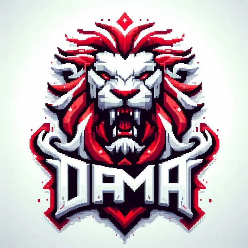 Logo Emblem E-sports Pixel Art DALL·E Prompt | PromptBase