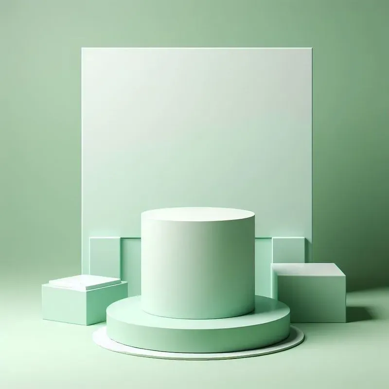 Podium Simple Display Mockups DALL·E Prompt | PromptBase