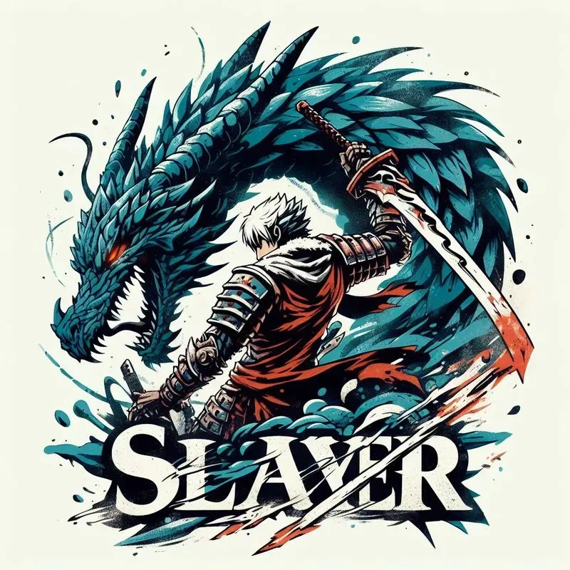 Anime Typography Tshirt Designs DALL·E Prompt | PromptBase