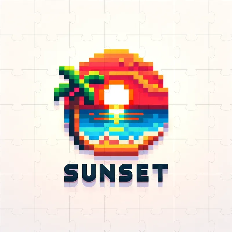 3D Pixel Emblem Logos DALL·E Prompt | PromptBase