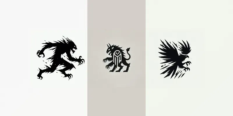 Halloween Dark Fantasy Logos Vectors DALL·E Prompt | PromptBase