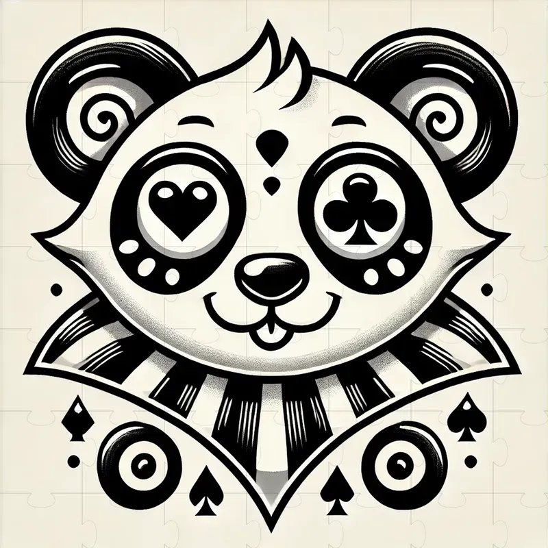 Jackpot Animal Logo Vector DALL·E Prompt | PromptBase