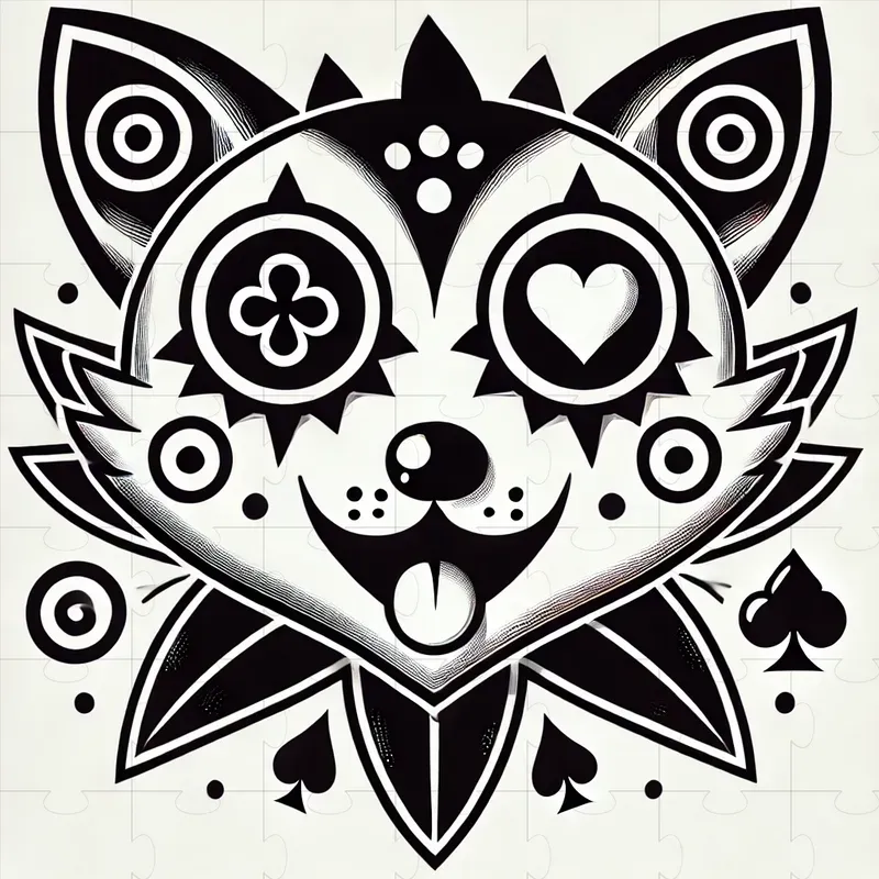 Jackpot Animal Logo Vector DALL·E Prompt | PromptBase