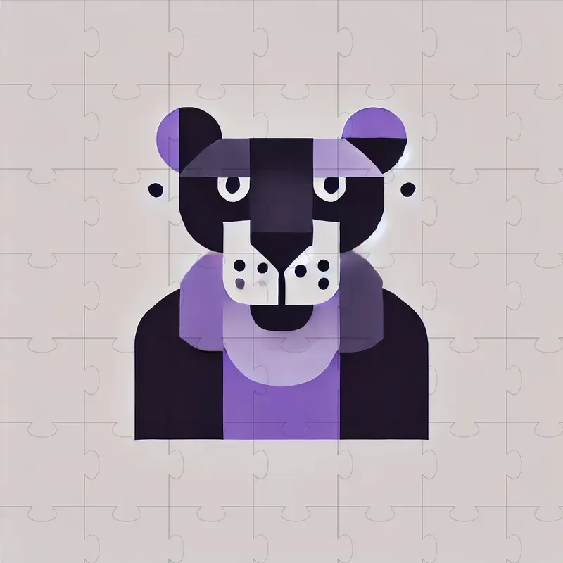 Roblox Animal Elegant Logo Icon Vector DALL·E Prompt | PromptBase