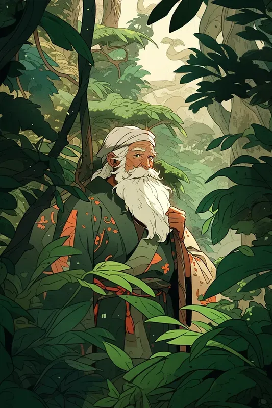 Japanese Spirit Wall Chart Japan Samurai Midjourney Prompt | PromptBase