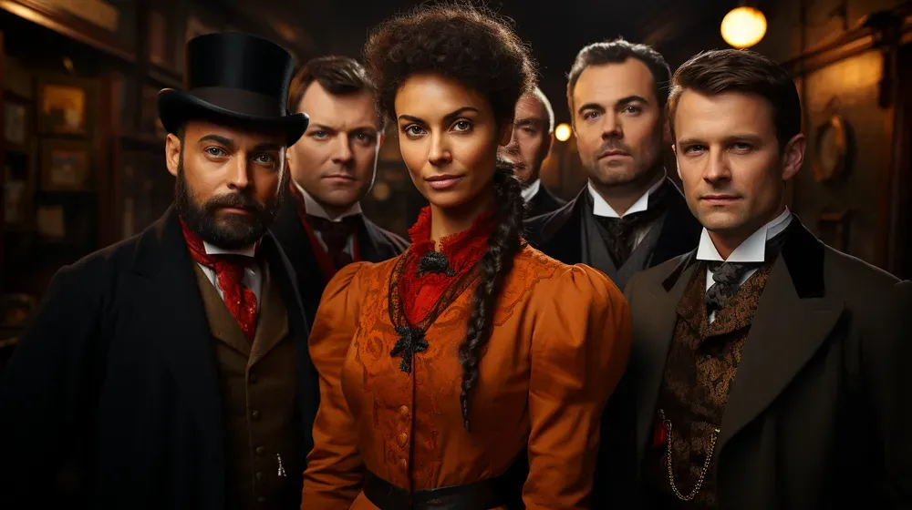 Mafia Band Photo Family Group Portait Midjourney Prompt | PromptBase