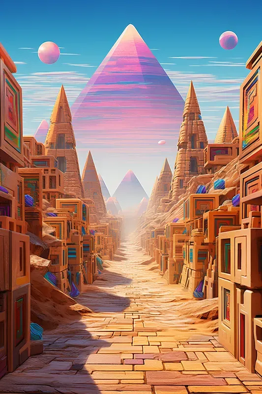 Draw Personalized Weird City Streets Midjourney Prompt | PromptBase