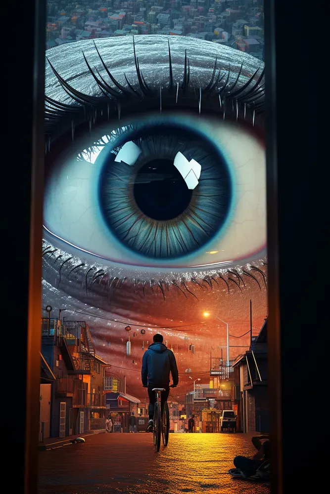 Big Brothers Totalitarian Regime Posters Midjourney Prompt | PromptBase