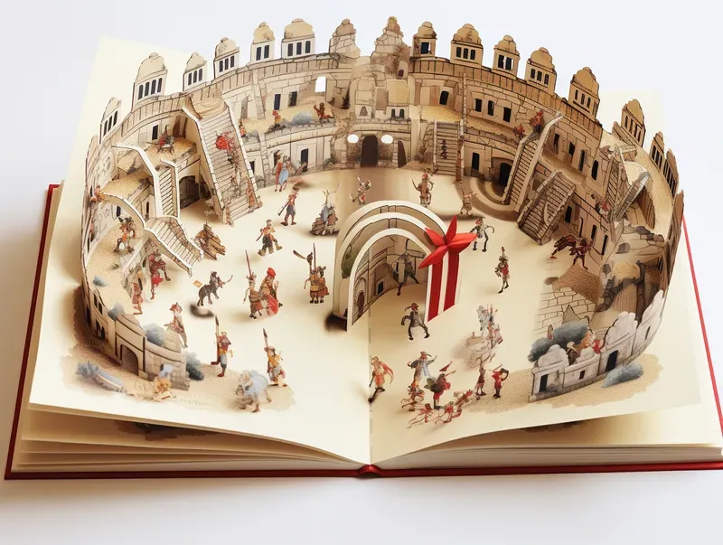 Popup Books 3D Mockups Midjourney Prompt | PromptBase