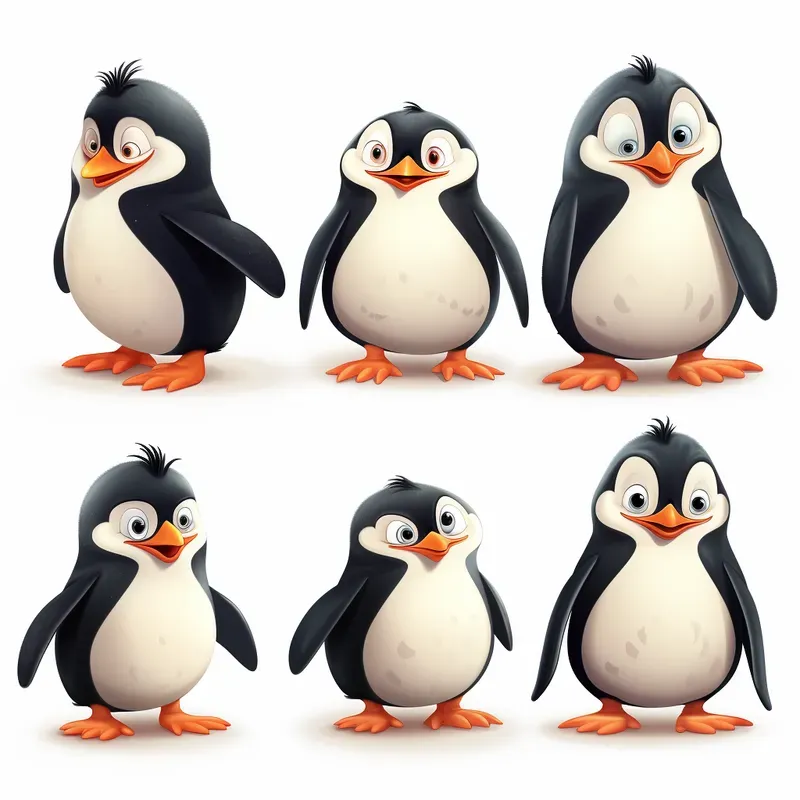 Emotion Panel Animals For Illustrations Midjourney Prompt | PromptBase