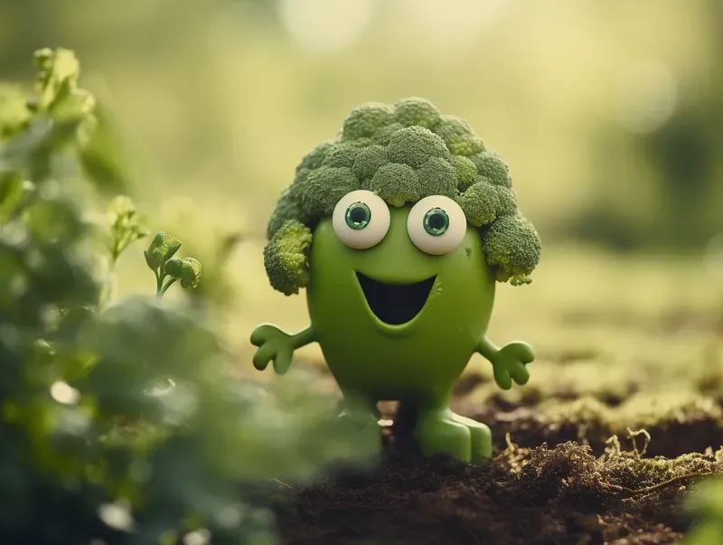 Vegetable Character Personified Foods Midjourney Prompt | PromptBase