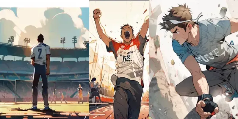Dynamic Staging Of Sports Posters Midjourney Prompt | PromptBase