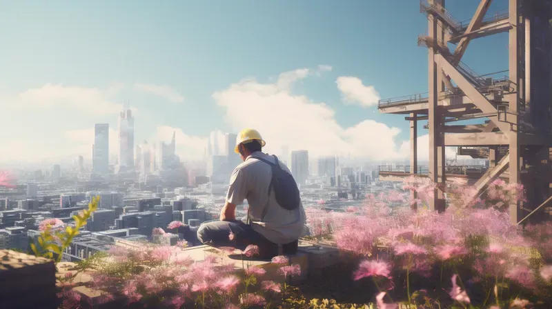 Japanese Aesthetic Wide Angle Posters Midjourney Prompt | PromptBase