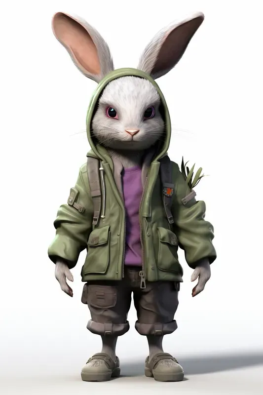 Pixar Cartoon Characters Wearing Clothes Midjourney Prompt | PromptBase