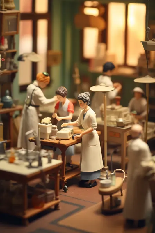 Diorama Miniature Scene Reproductions Midjourney Prompt | PromptBase