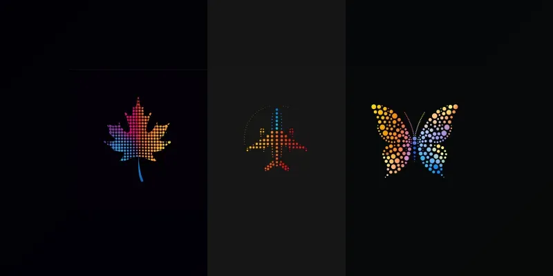 Dots Logos Generator App | PromptBase