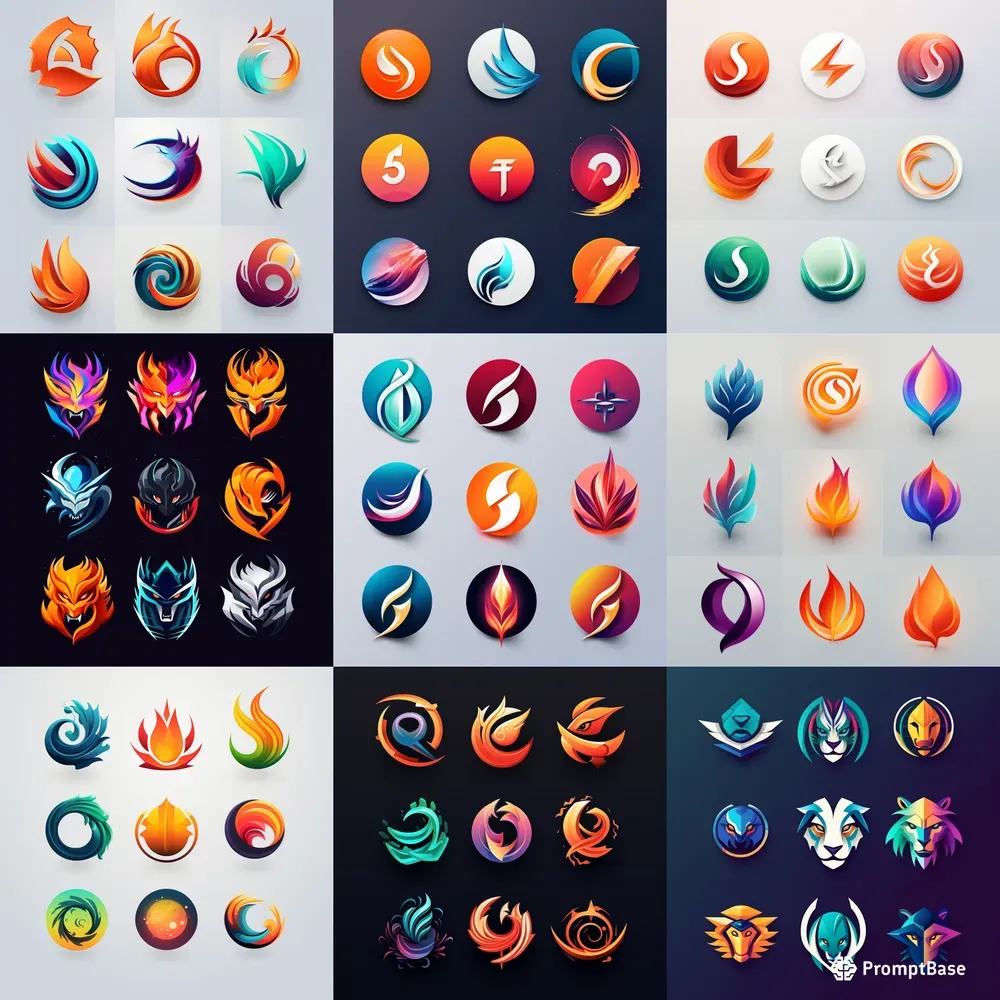 Creative Logos Midjourney Prompt | PromptBase