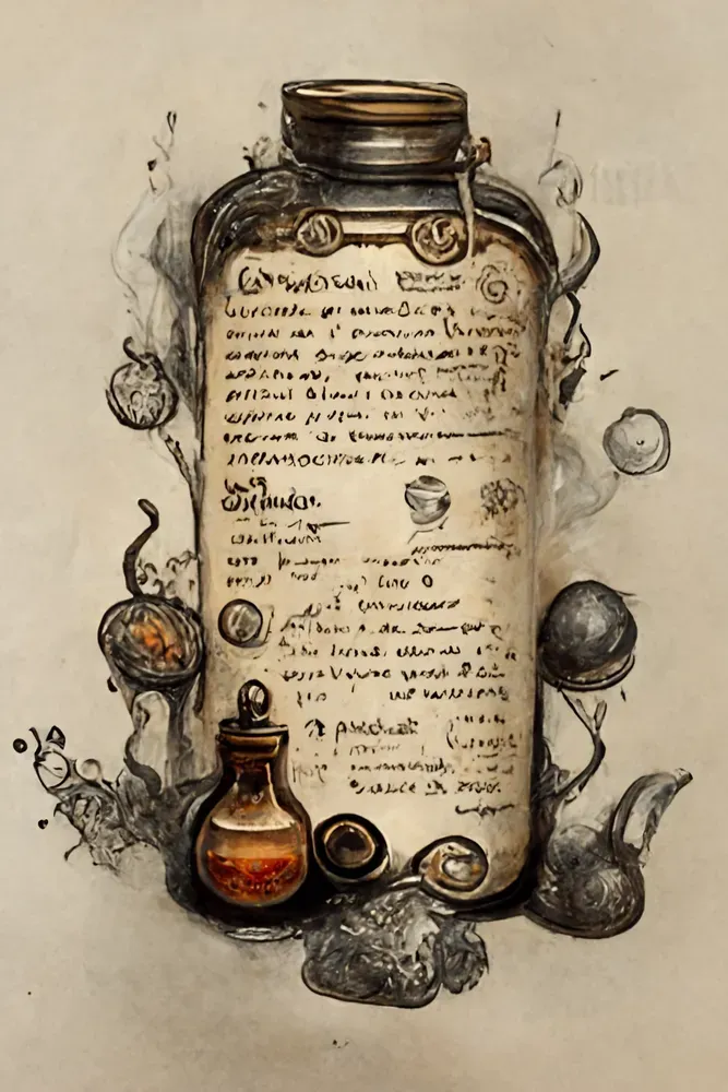 Magic Potion Recipes Midjourney Prompt | PromptBase