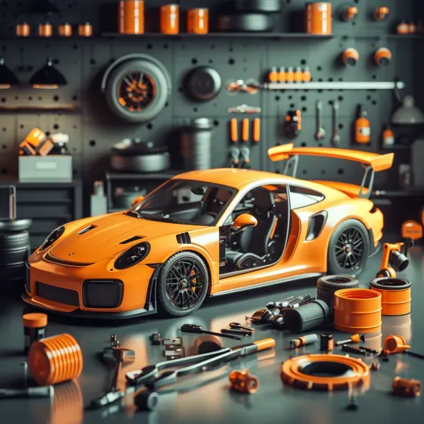 Automative Parts Mockup Art Midjourney Prompt | PromptBase