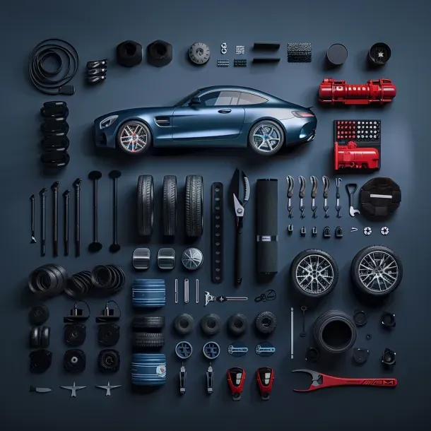 Automative Parts Mockup Art Midjourney Prompt | PromptBase
