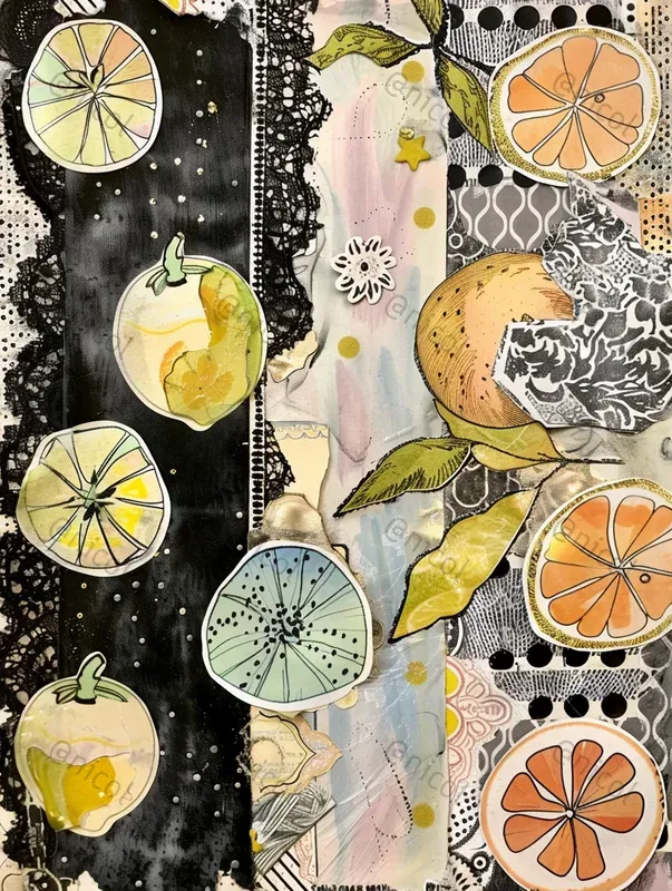 Collage Art Journals And Scrapbook Papers Midjourney Prompt | PromptBase