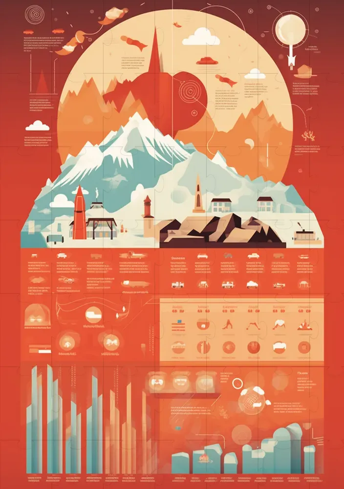 Artful A1 Infographics Creations Midjourney Prompt | PromptBase