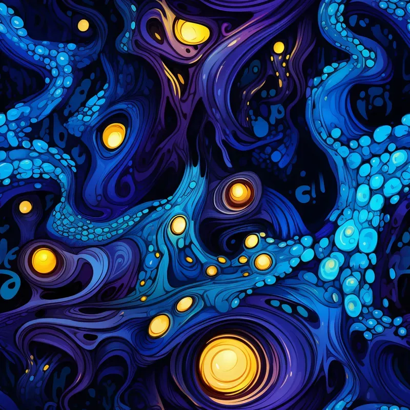 Seamless 2D Psychedelic Textures Midjourney Prompt | PromptBase