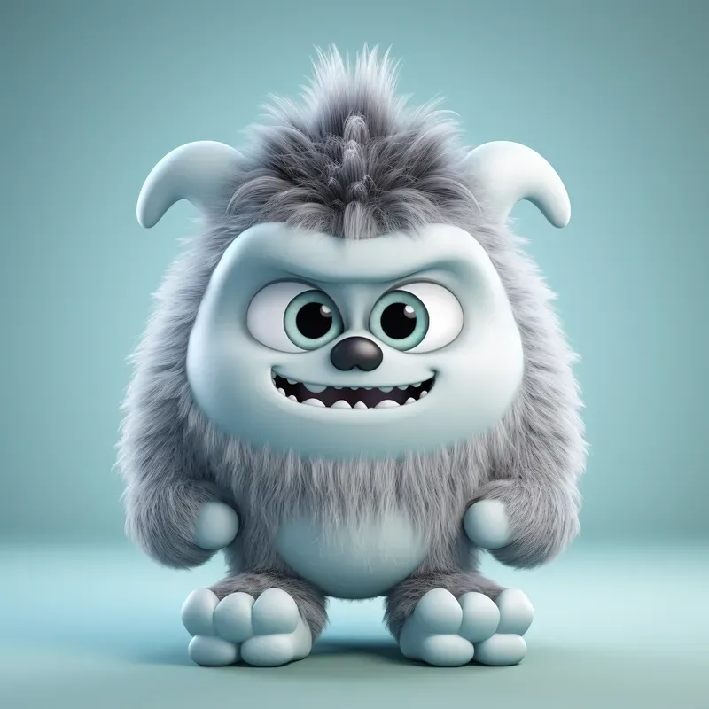 Cute 3D Monsters Avatars Midjourney Prompt | PromptBase