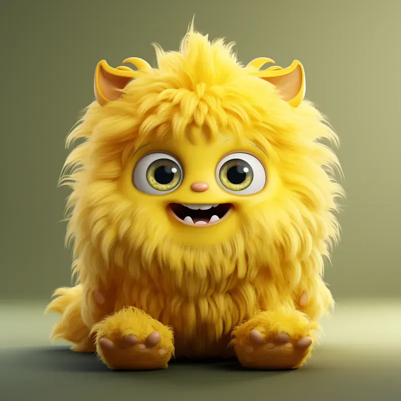 Cute 3D Monsters Avatars Midjourney Prompt | PromptBase