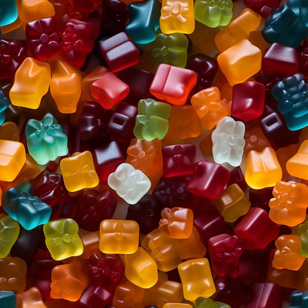 Scattered Food Seamless Textures Midjourney Prompt | PromptBase