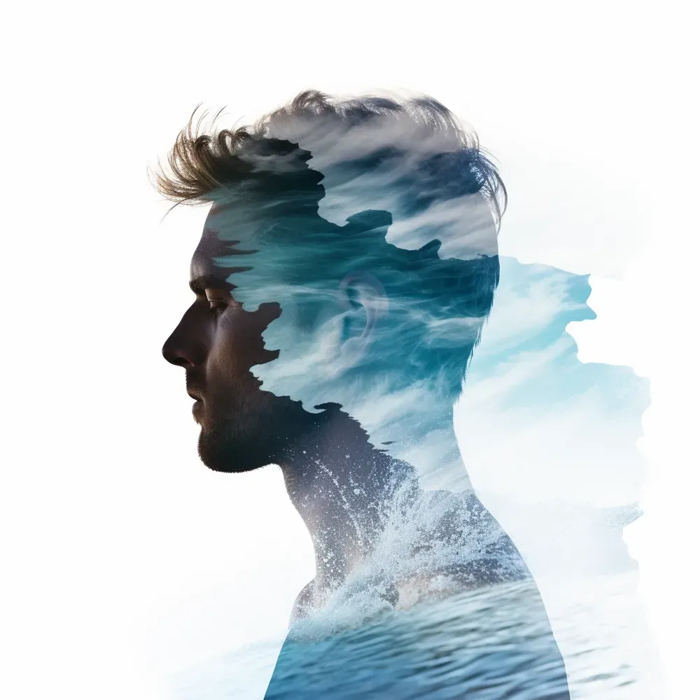 Double Exposure Clip Art Midjourney Prompt | PromptBase