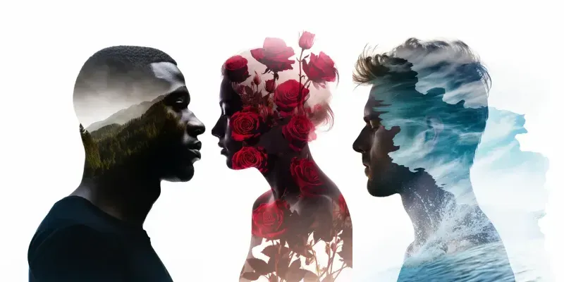 Double Exposure Clip Art Midjourney Prompt | PromptBase