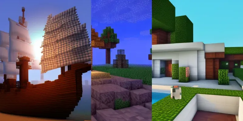 Raytraced Minecraft Screenshots Stable Diffusion Prompt | PromptBase