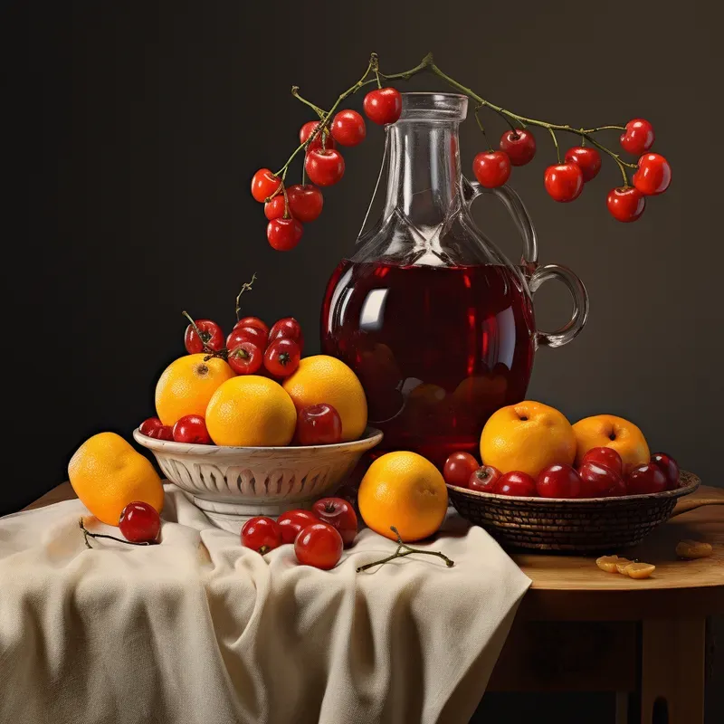 Hyperrealistic Still Lifes Midjourney Prompt | PromptBase