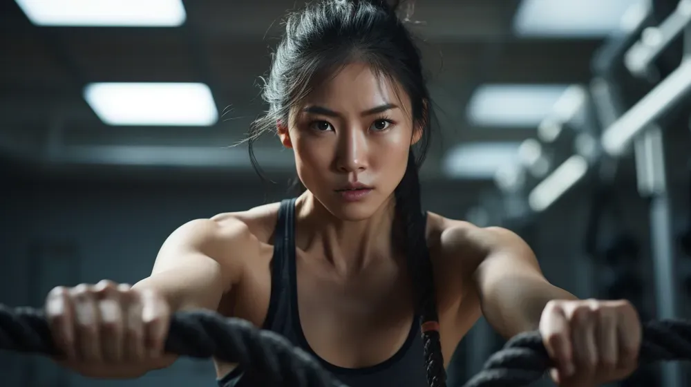 Gym Workout Portraits Midjourney Prompt | PromptBase