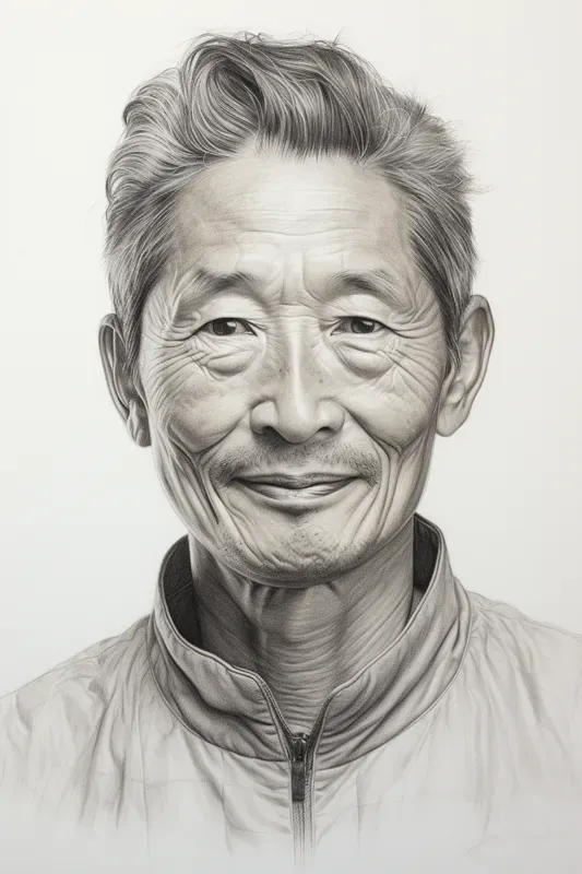 Expressive Pencil Art Portraits Midjourney Prompt | PromptBase
