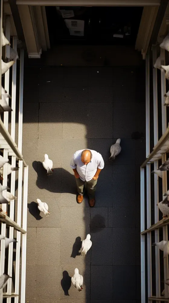 High Angle Shots Midjourney Prompt | PromptBase