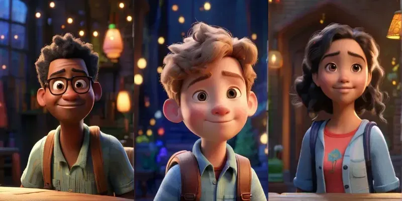 Pixar Style 3D Character Models Leonardo Ai Prompt | PromptBase