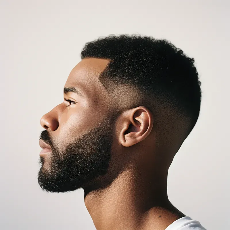 Profile Portraits Of Freshly Cut Hair Midjourney Prompt | PromptBase