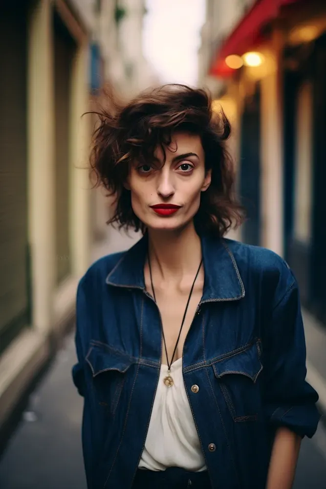 Realistic 80s Street Portrait Photos Midjourney Prompt | PromptBase