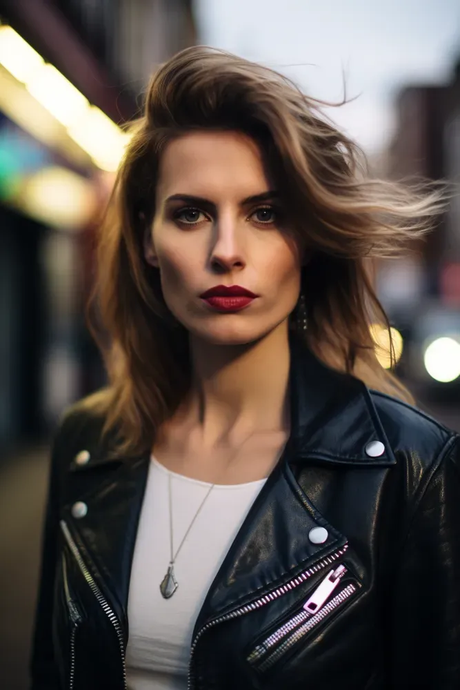 Realistic 80s Street Portrait Photos Midjourney Prompt | PromptBase