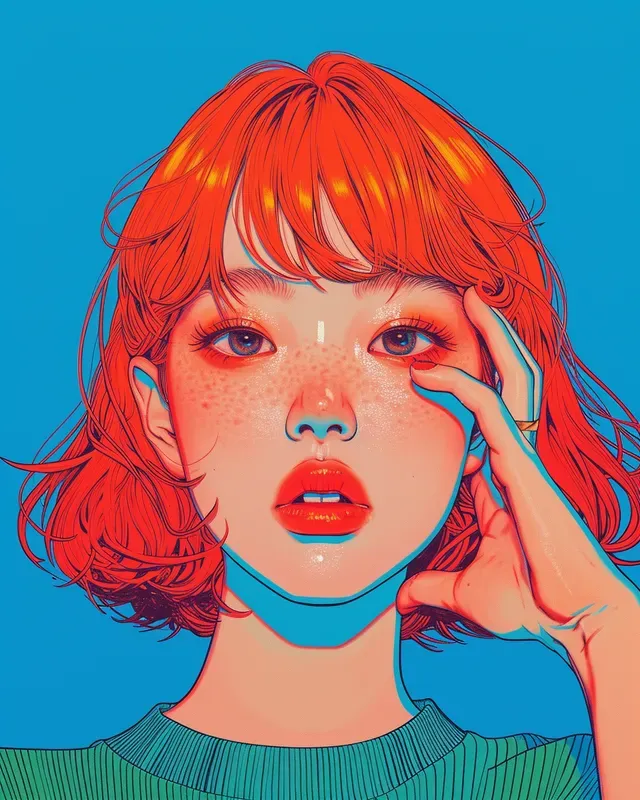 Spicy Portraits That Pop Midjourney Prompt | PromptBase