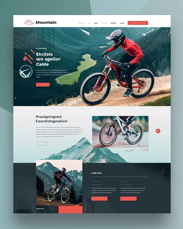 Vibrant Website Designs Midjourney Prompt | PromptBase