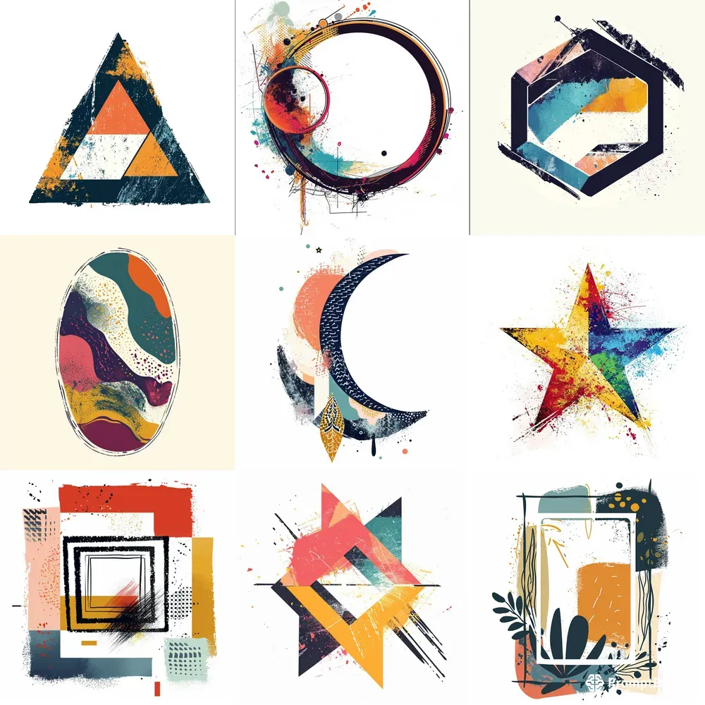 Abstract Vectors Midjourney Prompt | PromptBase