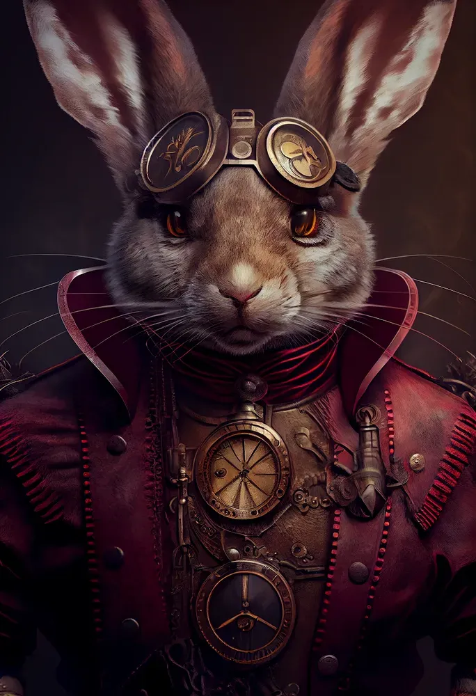 Steampunk Animals Midjourney Prompt | PromptBase