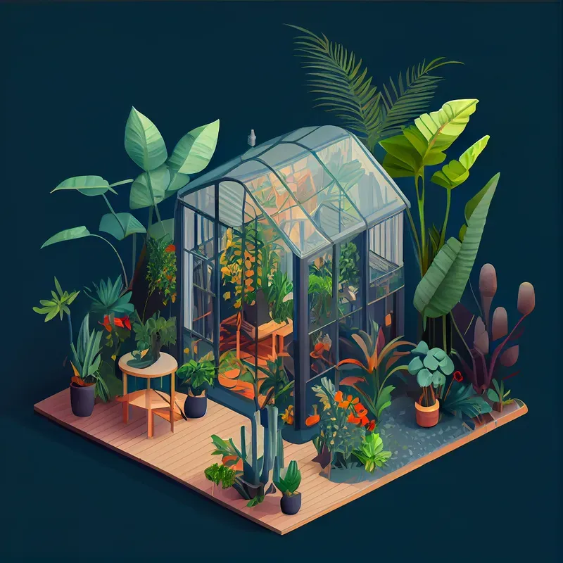 Fun Isometric Rooms Midjourney Prompt | PromptBase