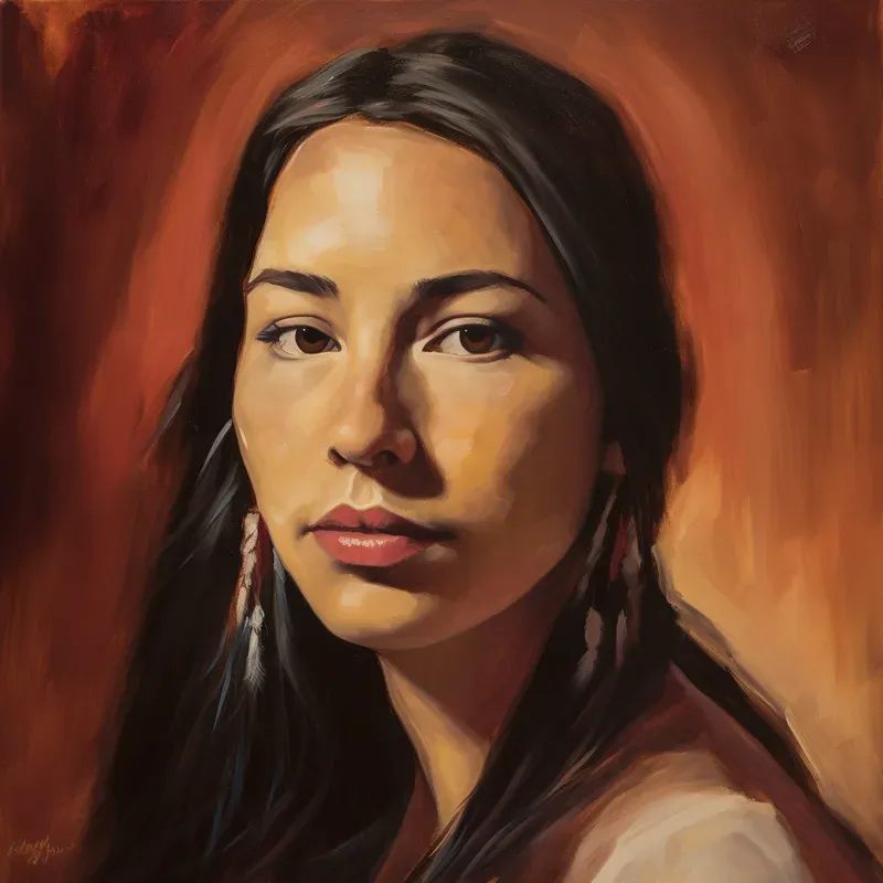 Oil Painting Portraits Of Ordinary People Midjourney Prompt | PromptBase