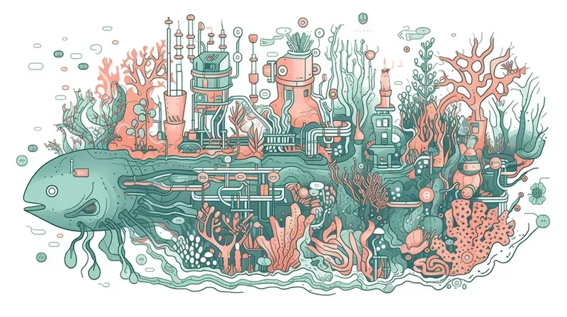 Complex Line Art Posters Midjourney Prompt | PromptBase